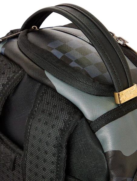 Mochila Sprayground negra camuflaje | Tienda oficial