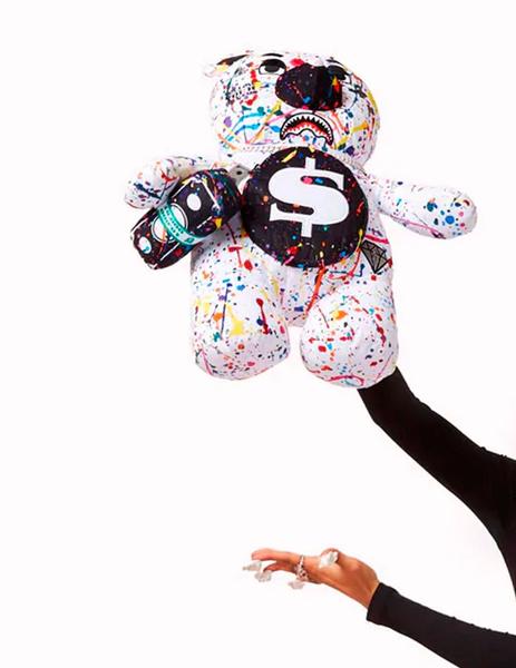 Oso Sprayground blanco edición limitada | Oficial shop