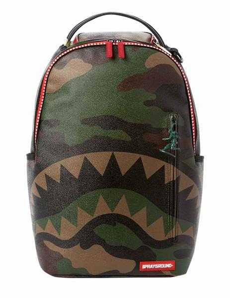 Mochila Sprayground Commando verde militar | Envío 24h